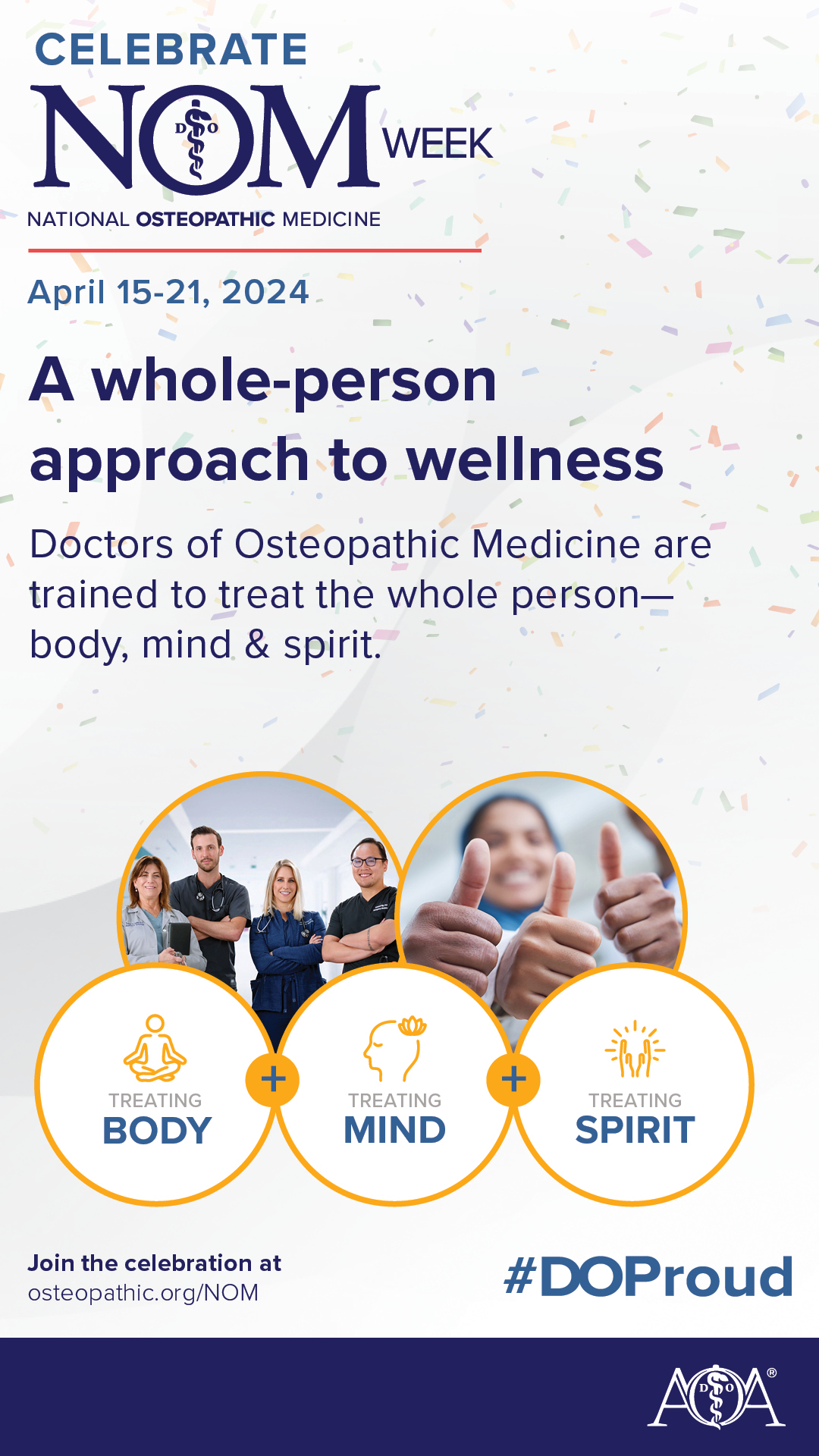 Celebrate NOM Week! - American Osteopathic Association