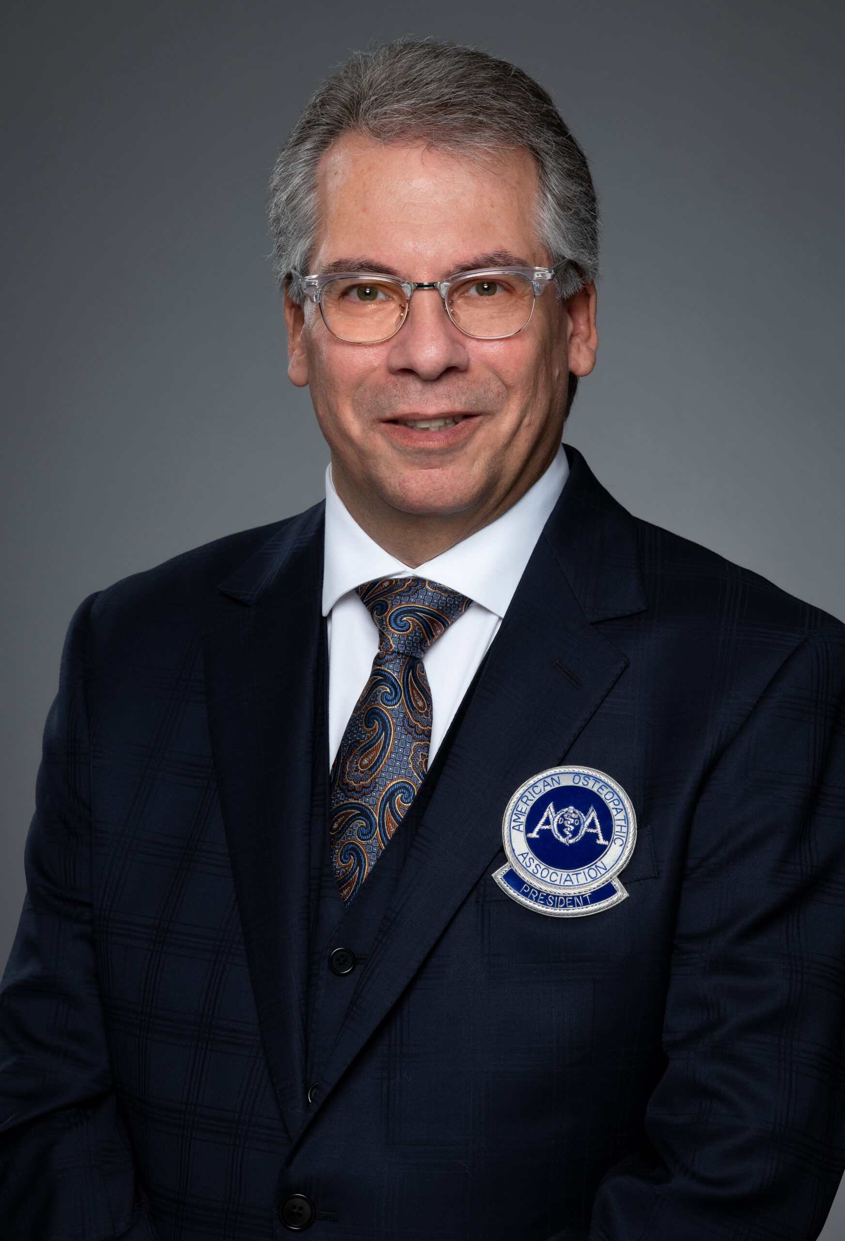 Robert G.G. Piccinini, DO, D.FACN, installed as 129th President of the ...